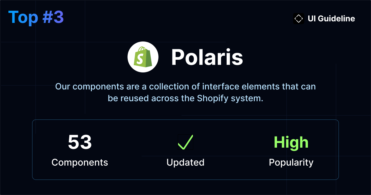 Polaris - UI Guideline